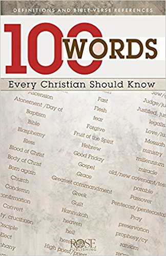100 WORDS EVERY CHRISTIAN SHOULD KNOW – Good Neighbours Bookshop ...
