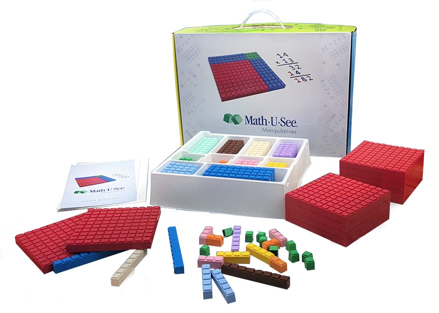 MATH-U-SEE 123PCE MANIPULATIVE BLOCK SET – Good Neighbours Bookshop ...