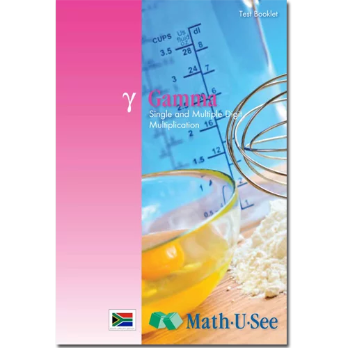 MATH-U-SEE GAMMA TEST BOOK – Good Neighbours Bookshop | Augustine Bookroom