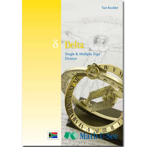 MATH-U-SEE DELTA TEST BOOK – Good Neighbours Bookshop | Augustine Bookroom