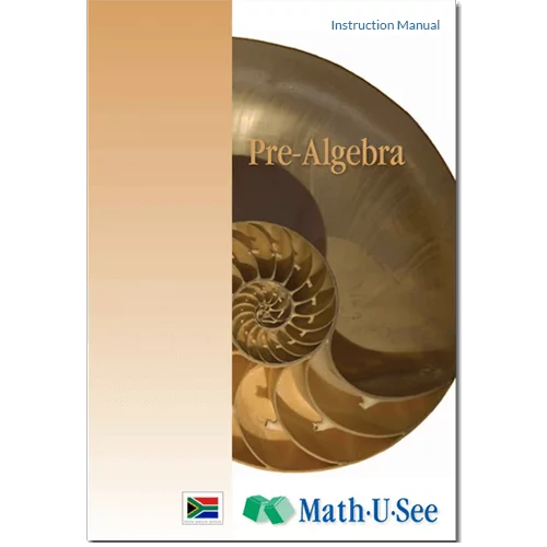 MATH-U-SEE PRE-ALGEBRA INSTRUCTION MANUA – Good Neighbours Bookshop ...